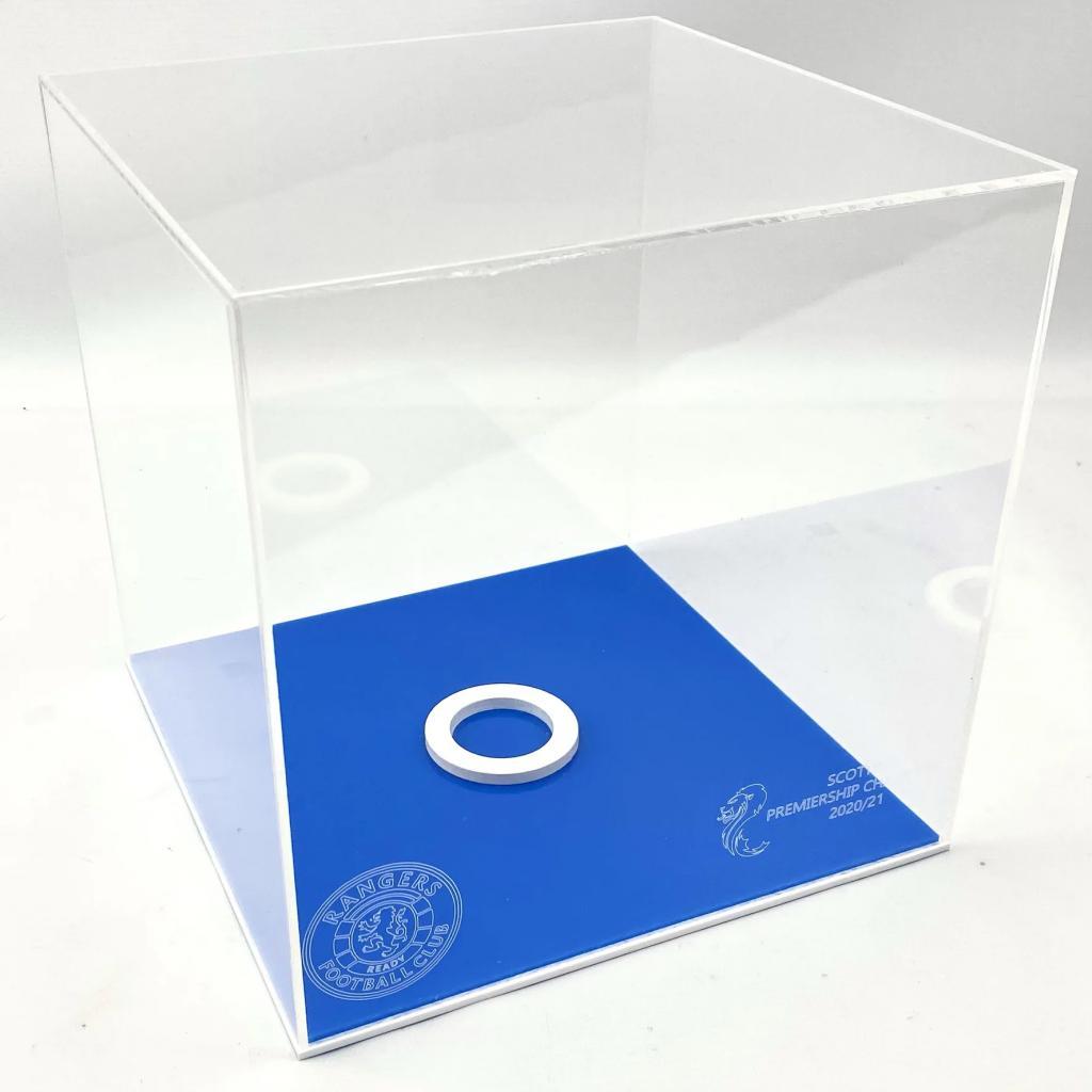 Football Display Case | Custom Colour Base