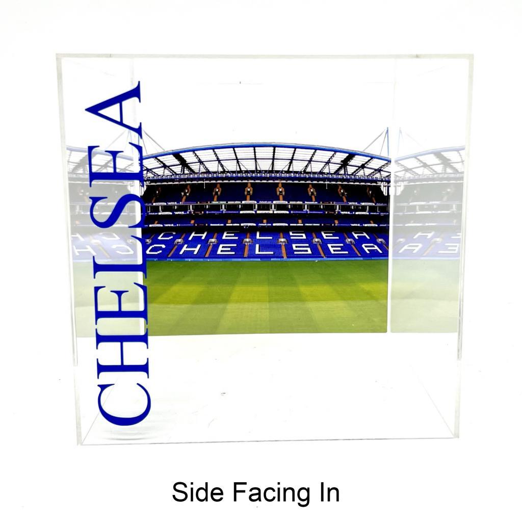 Football Display Case | Perspex Acrylic | Clear Base