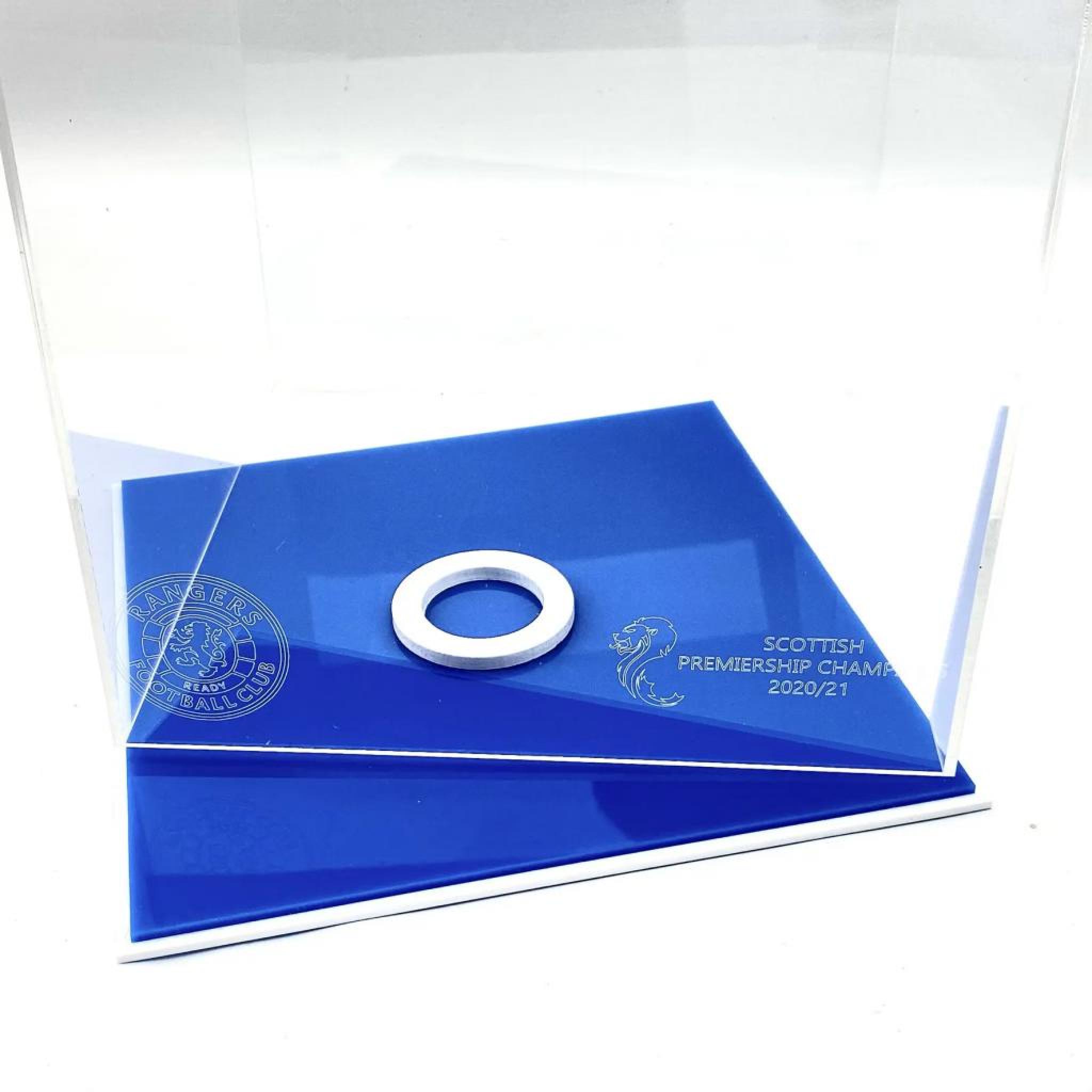 Football Display Case | Custom Colour Base