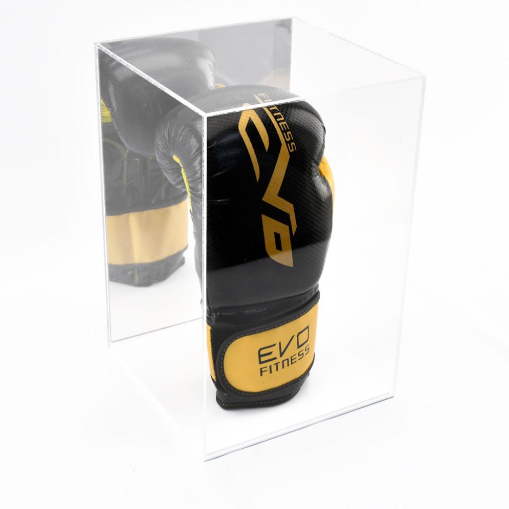 Boxing Display Case - Single - Mirror | Puffin Plastics